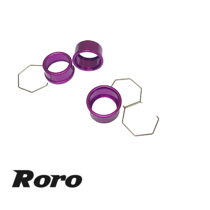 Roro Bearing Stopper Ring Set 10mm DIY For STEEZ, ZLIION SV etc., Cera ...